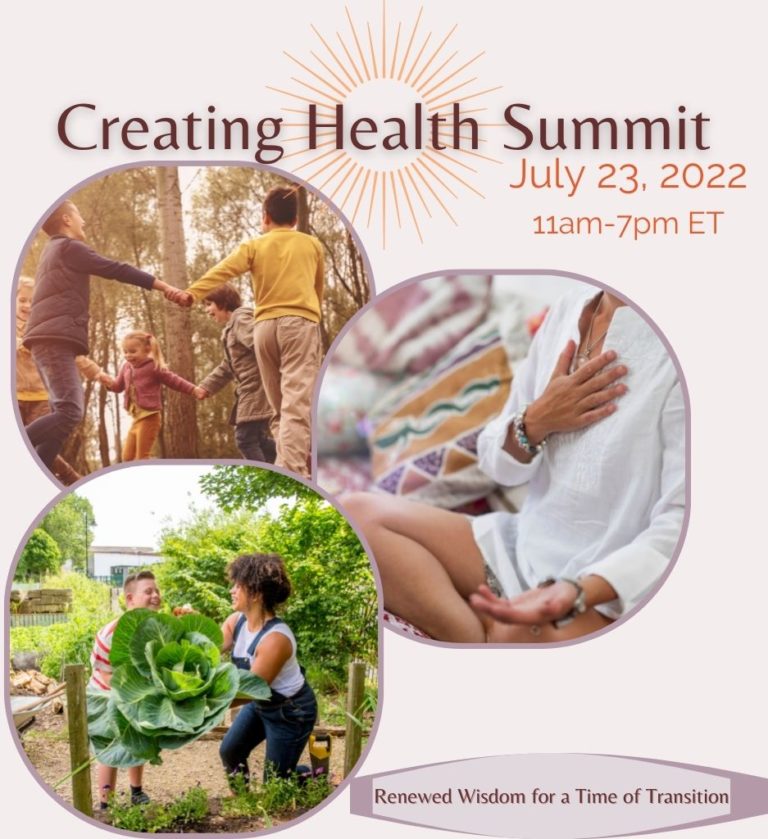 Creating Health in Times of Transition - The Foundation for Health Creation